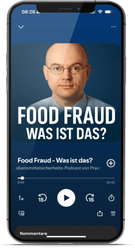 Food Fraud Podcast Kostenfrei anhören | Praxistrainings LMS